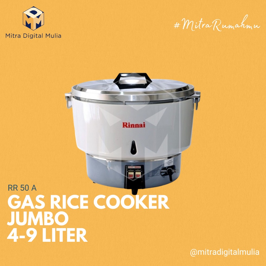 Jual Rinnai RR 50 A Gas Rice Cooker Jumbo | Shopee Indonesia
