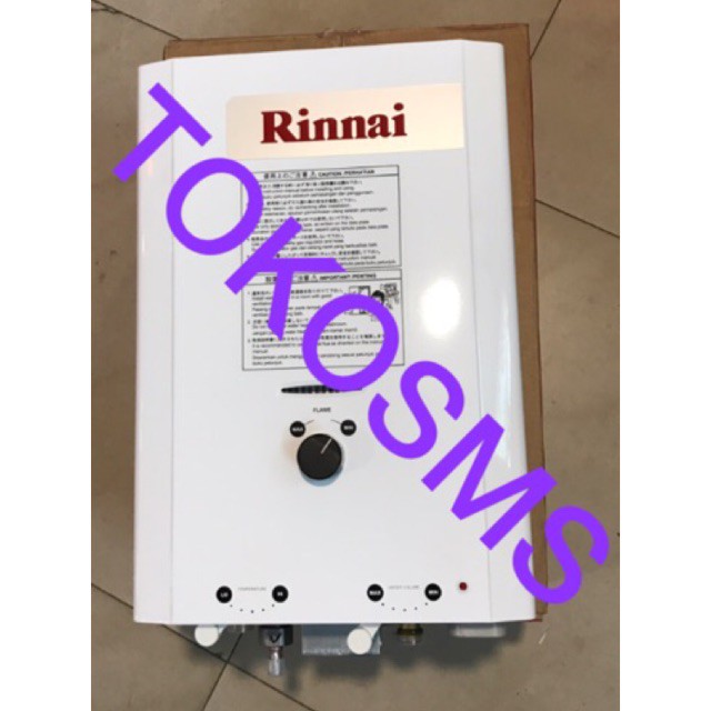Jual water heater gas rinnai REU-5CFM dan REU5CFM pengganti seri REU-5CFC pemanas reu 5 cfm ...