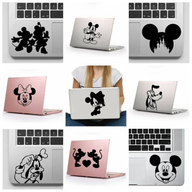Jual Sticker laptop cute minnie mouse untuk laptop mobil dll | Shopee ...