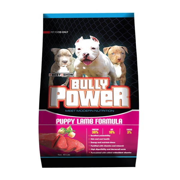 Jual Bully power Puppy Lamb Formula 25Lbs (Junior)/11.34kg | Shopee ...