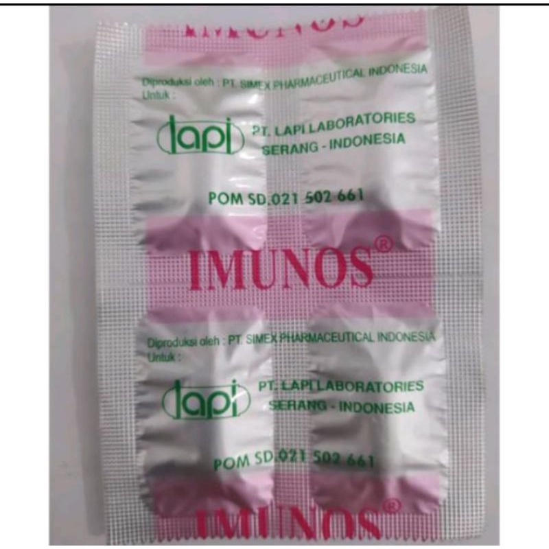 Jual imunos tablet eceran 1 tablet | Shopee Indonesia