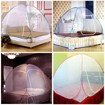 Jual Kelambu Korea 120 x 200 Canopy Modern 120x200 Baja Elastis 2 Pintu ...
