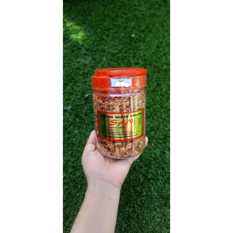 Jual Bawang Goreng San kemasan toples 200g | Shopee Indonesia
