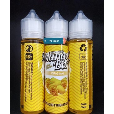 Jual E LIQUID VAPOR VAPE MANGO BAR MANGOBAR | Shopee Indonesia