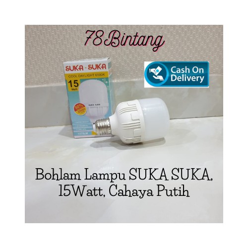 Jual 78Bintang Lampu Bohlam Suka Suka LED 15Watt - Bohlam Lampu LED - Bohlam Lampu 15Watt ...