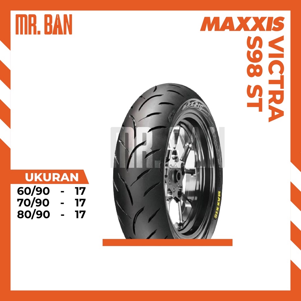 Jual BAN MOTOR BEBEK RING 17 TUBLES MAXXIS VICTRA 60/90 70/90 80/90 TL ...