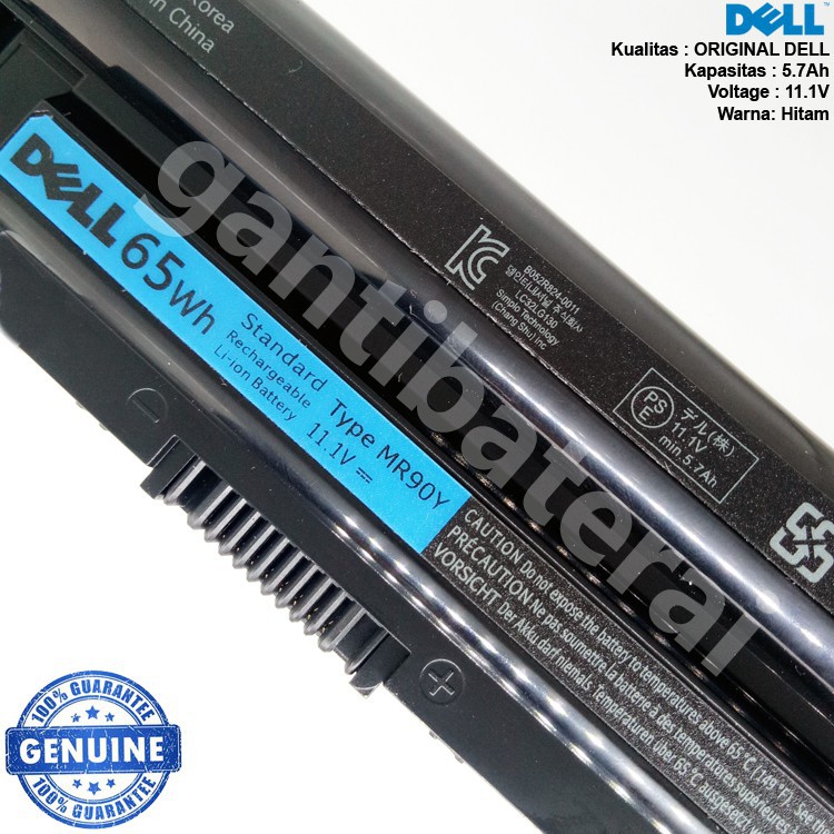 Jual Baterai Laptop Dell Latitude 3440 3540 E3440 MR90Y Original ...