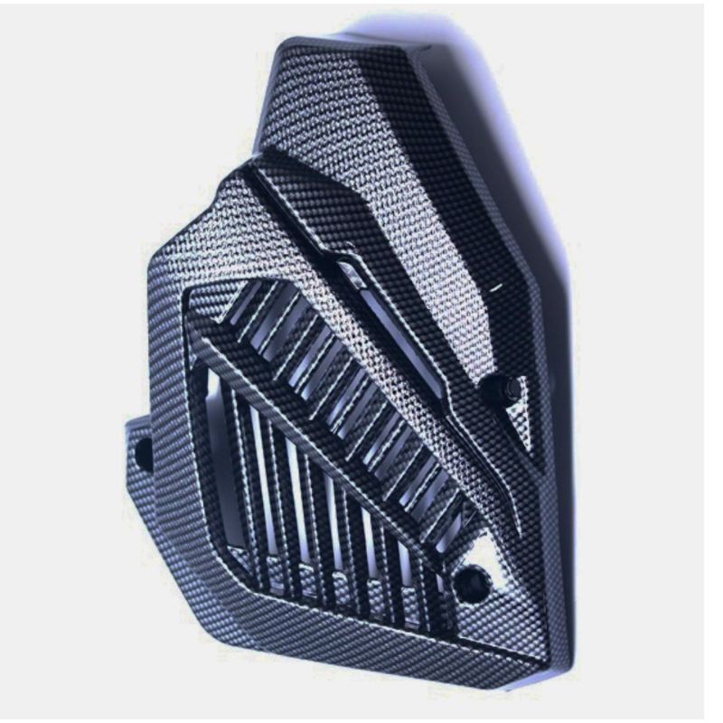 Jual Variasi Tutup Radiator Vario 125/150 Terbaru Black carbon | Shopee ...