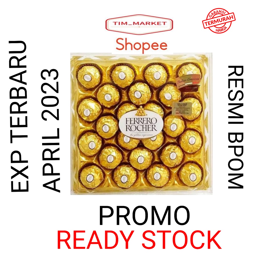 Jual FERRERO ROCHER T24 HALAL GROSIR PROMO ( 1 DUS ISI 4 PACK ...