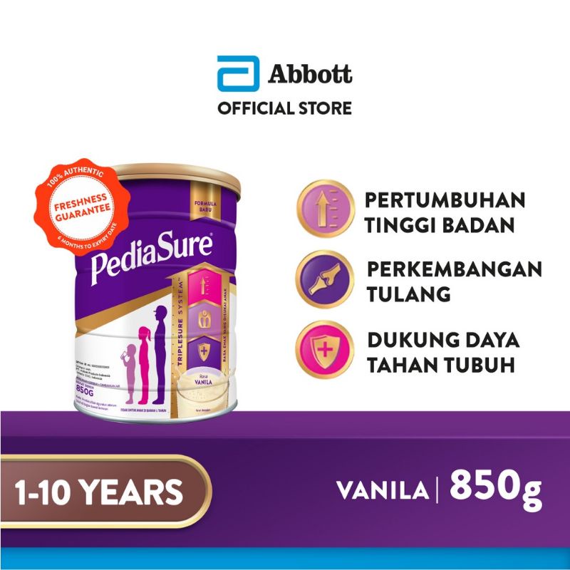 Jual Pediasure Vanila 850g | Shopee Indonesia