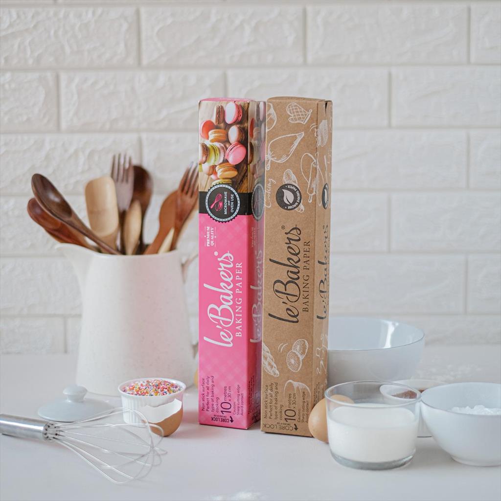 Jual Kertas Roti Roll Baking Paper Le Bakers 10 M x 40 Cm | Shopee ...