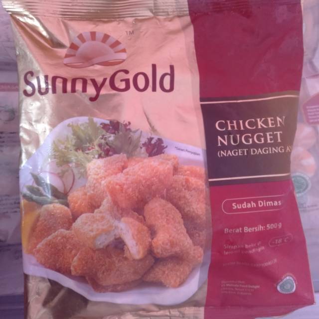 Jual SUNYY GOLD CHICKEN NUGGET 500gr | Shopee Indonesia