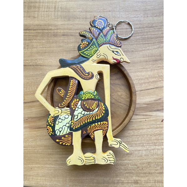 Jual Gantungan kunci (ganci) wayang kayu, wayang kulit, dan topeng unik etnik jawa | Shopee ...