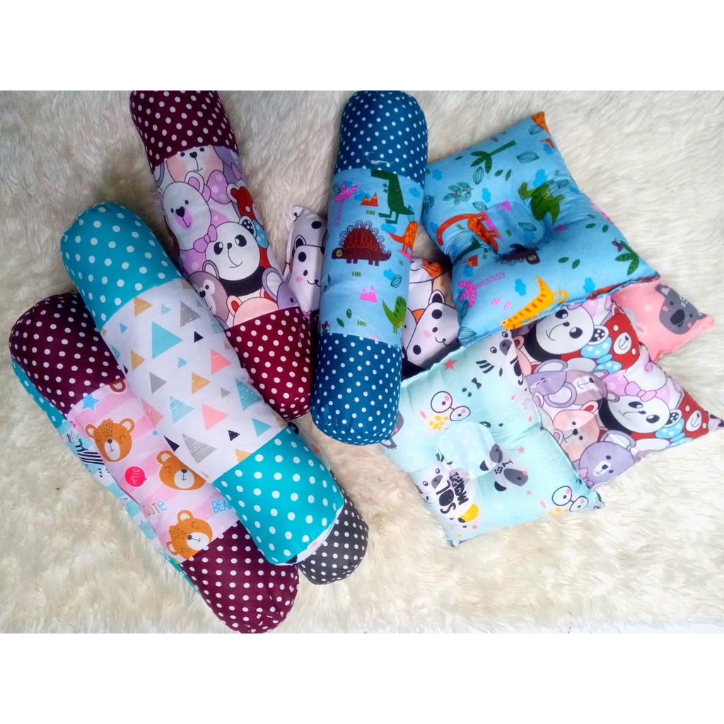 Jual Bantal Guling Bayi Set Murah 3 in 1 | Shopee Indonesia
