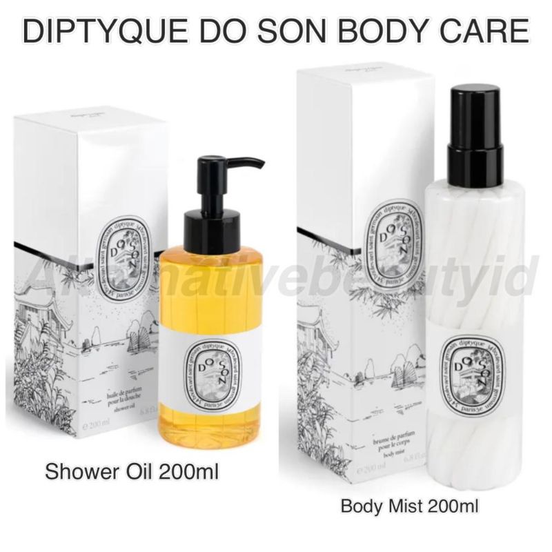 Jual Diptyque Do Son Shower Oil, Shower Gel and Body Mist | Shopee ...