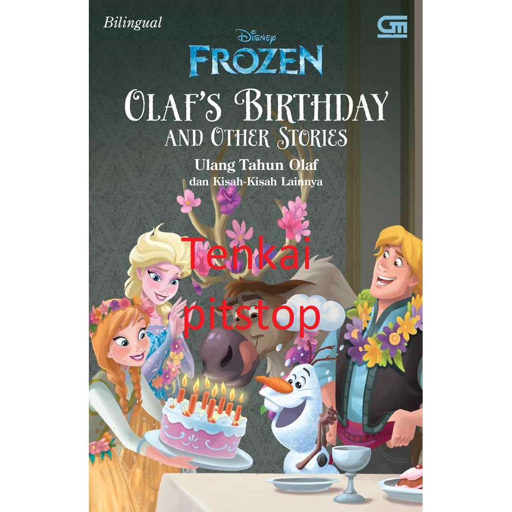 Jual Buku cerita anak Disney Frozen: Ulang Tahun Olaf Bilingual ...