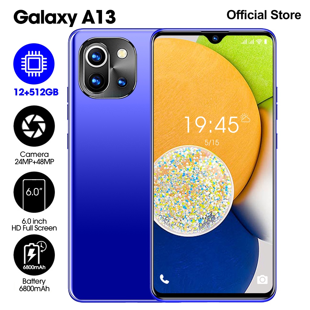 Jual Handphone termurah A13 6.0inci Full Screen hp android 4g baru cuci ...