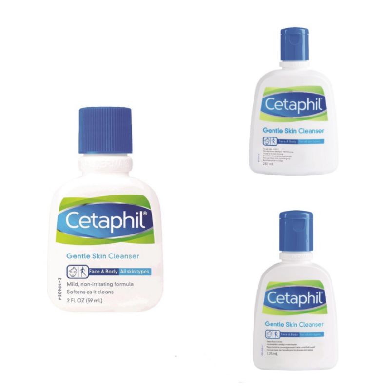 Jual Cetaphil Gentle Skin Cleanser 250ml / 125ml / 59ml | Shopee Indonesia
