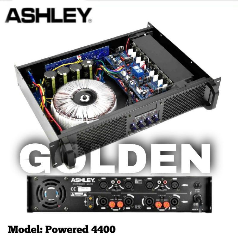 Jual Power Ashley Powered 4400 Original 4 Channel Class AB | Shopee ...