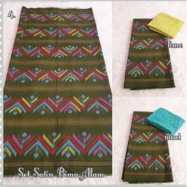Jual KAIN SONGKET BIMA | Shopee Indonesia
