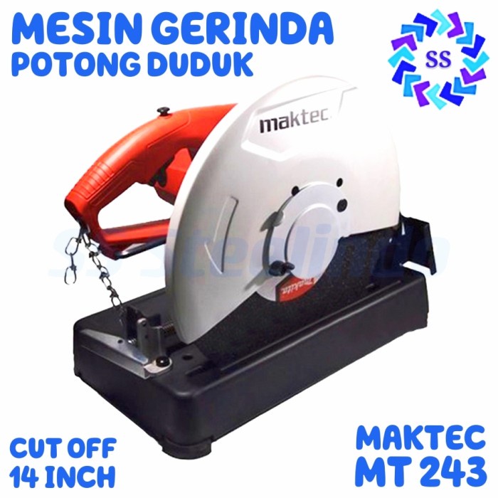 Jual MESIN POTONG BESI - CUT OFF MAKTEC MT 243 14 INCH | Shopee Indonesia