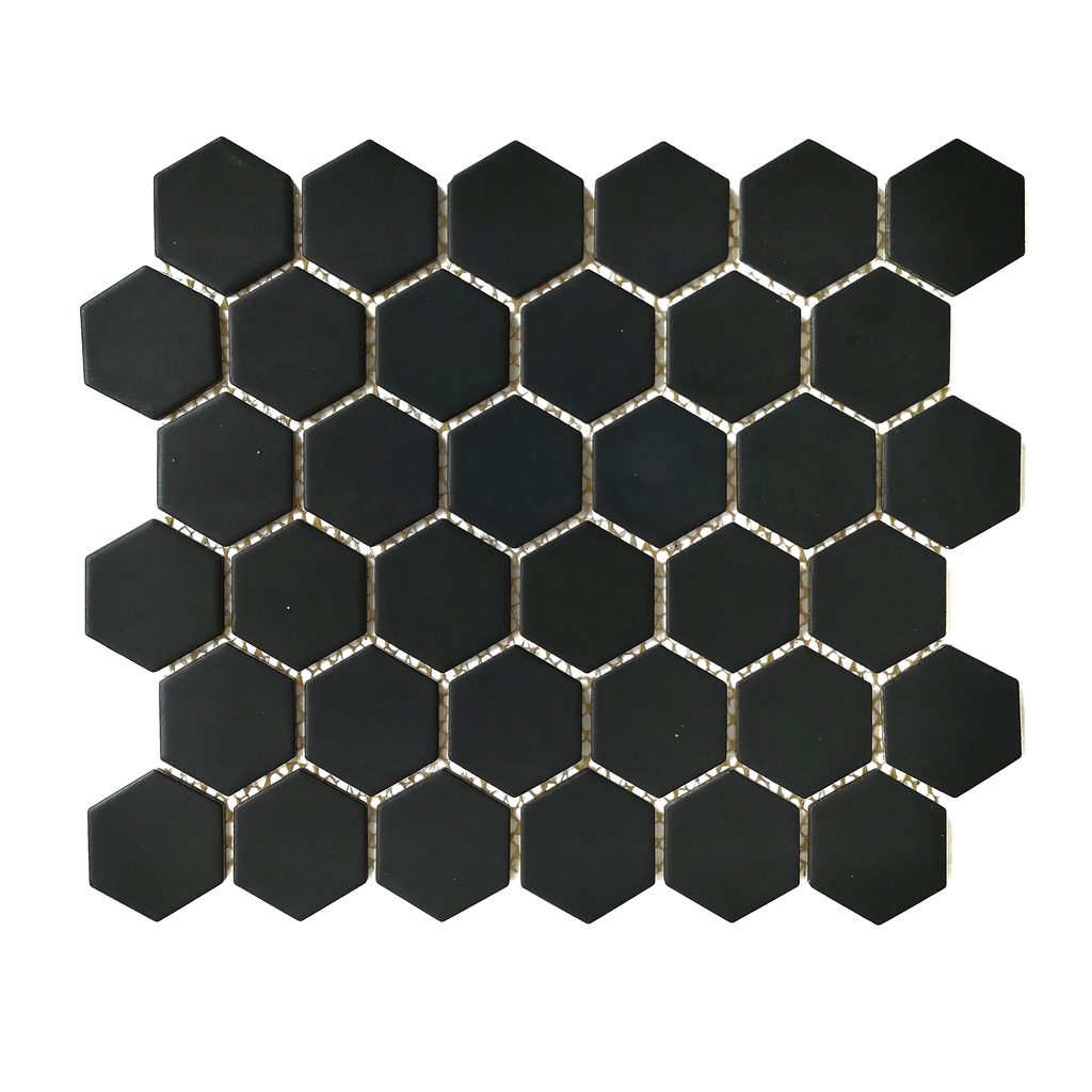 Jual Mosaic Kuda Laut Mass Tipe HEX 2 1022 Hitam Doff | Shopee Indonesia