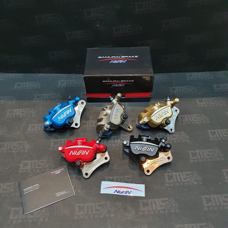Jual Caliper Kaliper Depan Nissin Samurai Brake 2 Piston Satria Fu Ninja RR | Shopee Indonesia