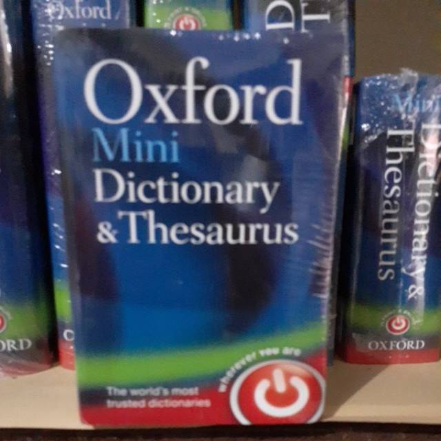 Jual Oxford Mini Dictionary and Thesaurus (Original) | Shopee Indonesia