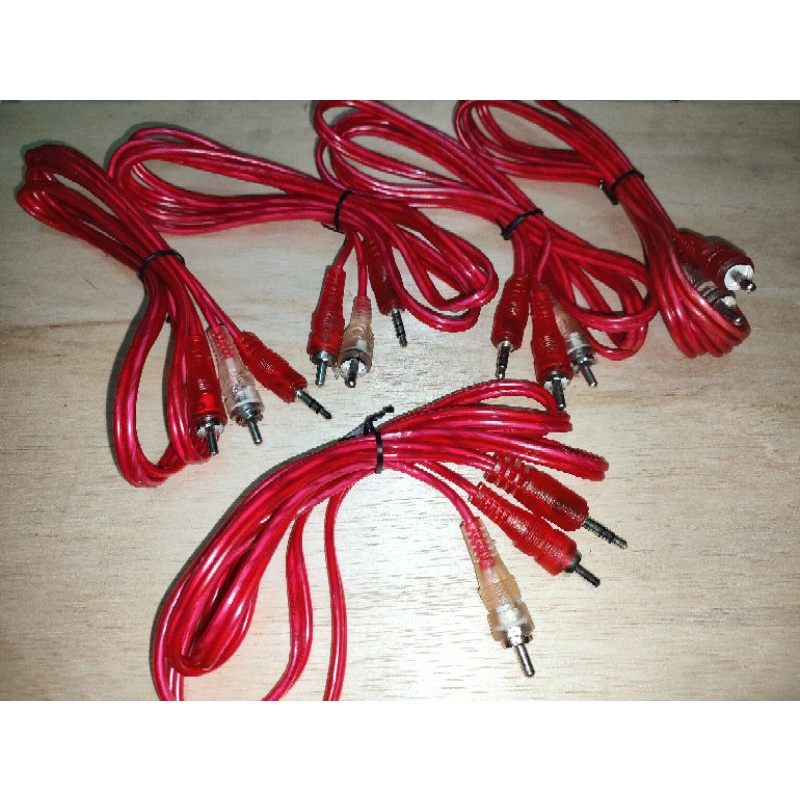 Jual Kabel RCA jack 3,5 HP to speaker aktif | Shopee Indonesia