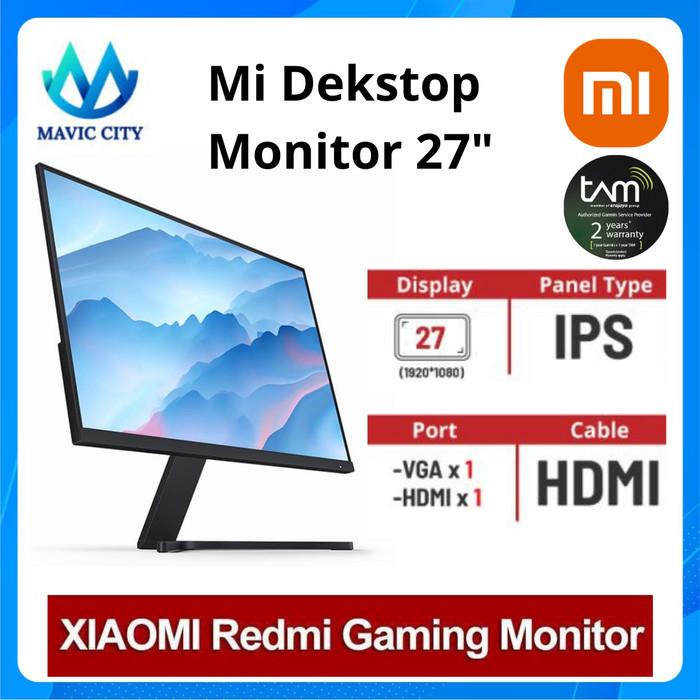 Jual Xiaomi Mi Desktop Monitor Gaming 27" Inch Layar IPS 1080P Full HD ...