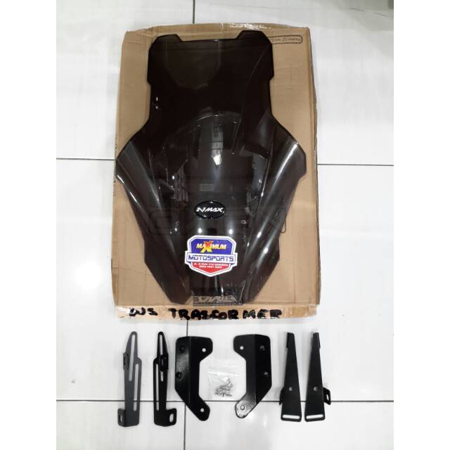 Jual Windshield+braket Nmax Transformer Gladiator & Navigator | Shopee ...
