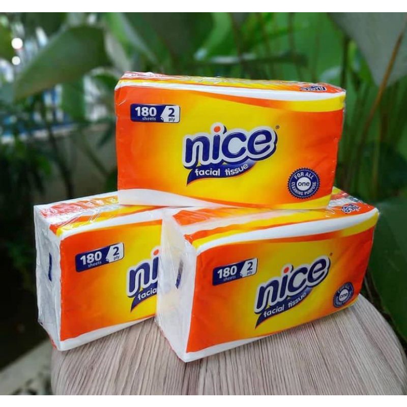 Jual Tissue Nice Facial Tissue 180 Sheets 2 Ply | Shopee Indonesia