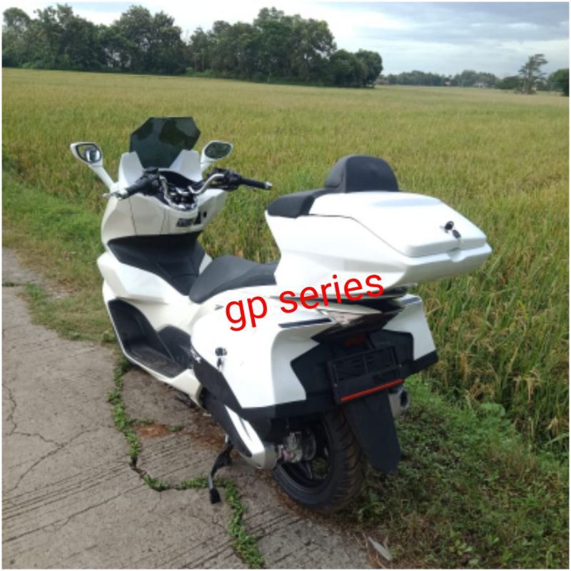 Jual PAKETAN TOP BOX PCX 160 NEW PCX 150 LOKAL CUSTOM+SIDE BOX BOX ...