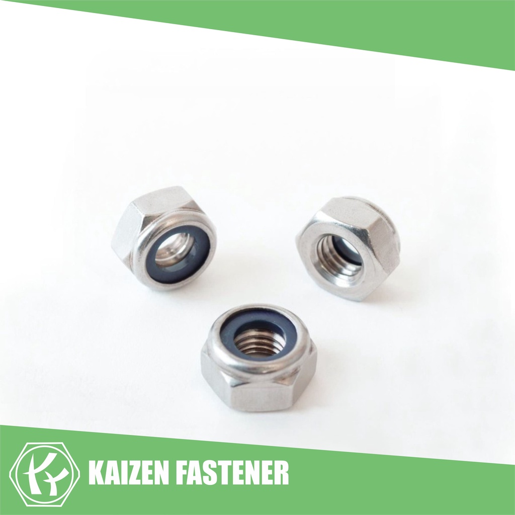 Jual M5 x 0,8P Mur Nylon Lock Nut Untuk baut Kunci 8 | Shopee Indonesia