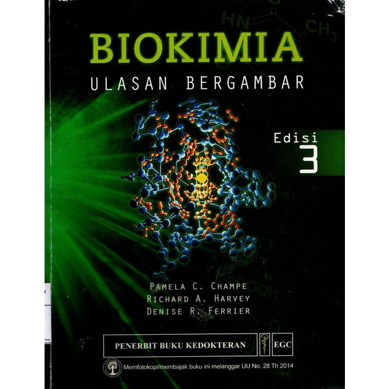 Jual Original Buku Biokimia Ulasan Bergambar, Ed. 3 | Shopee Indonesia