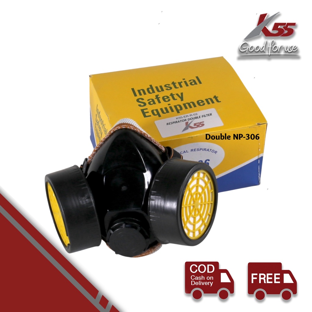 Jual Masker Respirator Debu, Cat & Kimia NP 305-306 Chemical Pemadam ...