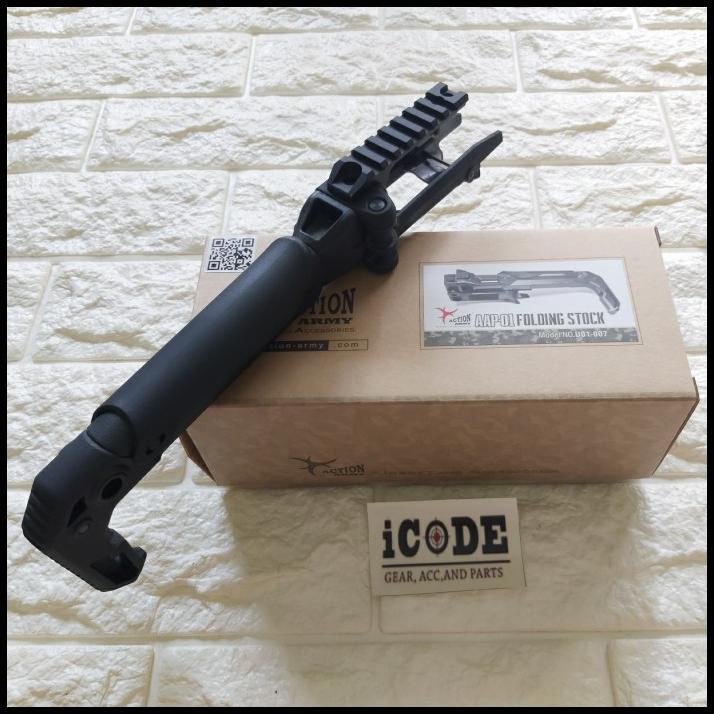 Jual Folding Stock Aap01 Gbb Action Army | Shopee Indonesia