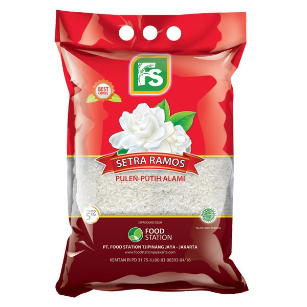 Jual FS Beras Setra Ramos 5 kg | Shopee Indonesia