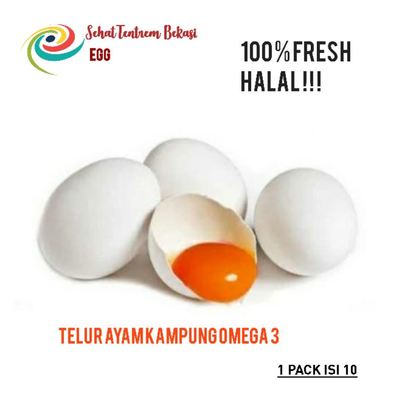 Jual PROMO !! TELUR Telur Ayam KAMPUNG OMEGA 3 | Shopee Indonesia