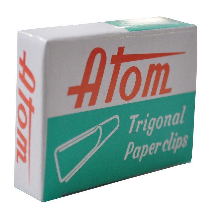 Jual TRIGONAL PAPER CLIPS ATOM NO 3 | Shopee Indonesia