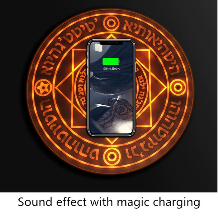 Jual Magic Circle Wireless Charging Fast Charging Charger Anime Light ...