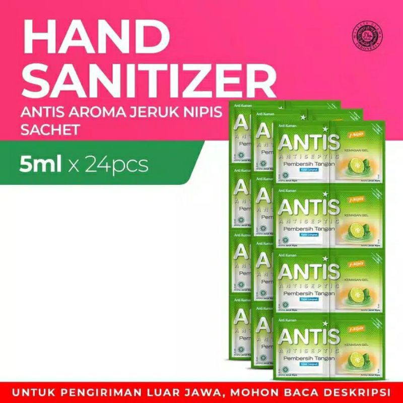 Jual Antis Sachet Jeruk Nipis ( 24 x 5ml ) | Shopee Indonesia