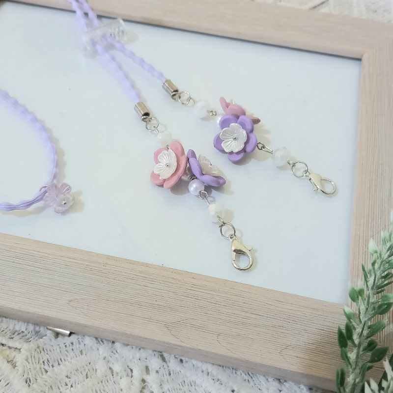 Jual strap mask flower dove & manik-manik | Shopee Indonesia