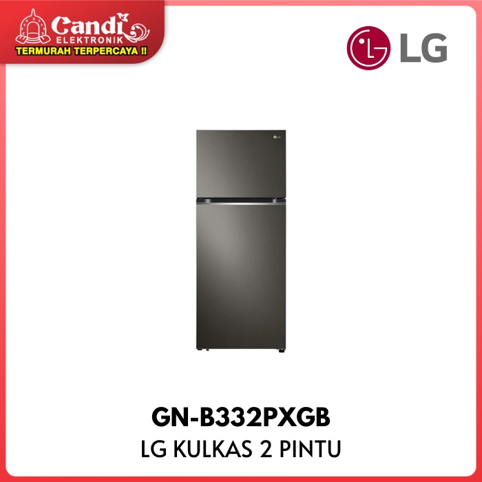 Jual LG Kulkas 2 Pintu Besar GN-B332PXGB Two Big Refrigerator with ...