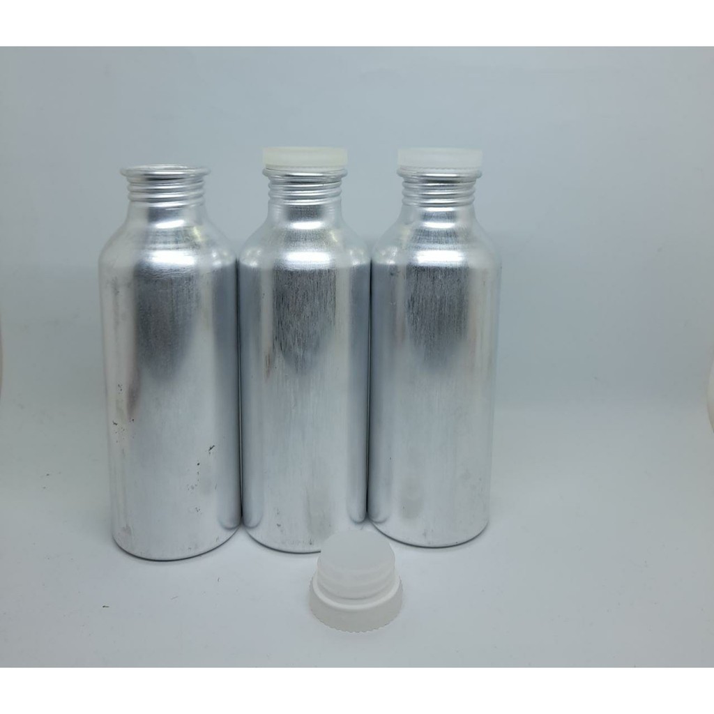 Jual KALENG SILVER 250 ML.ALUMUNIUM SILVER BUAT BIBIT PARFUM HARGA ...