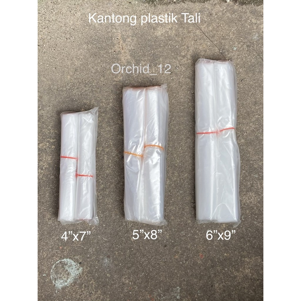 Jual Kantong Tali Plastik HD Ukuran inci 4”x7”, 5”x8” , 6”x9” Ekonomis ...