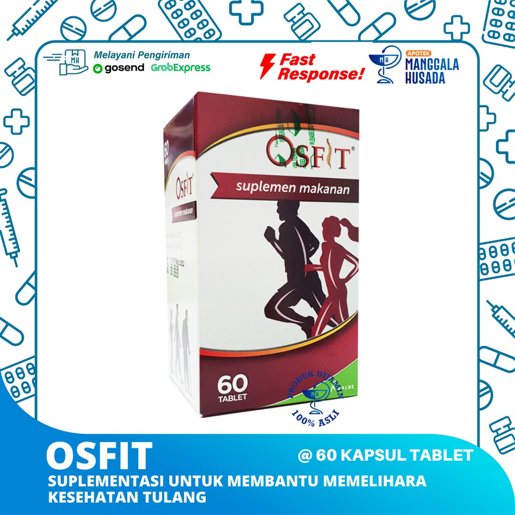 Jual OSFIT SUPLEMEN PER BOTOL @ 60 TABLET | Shopee Indonesia