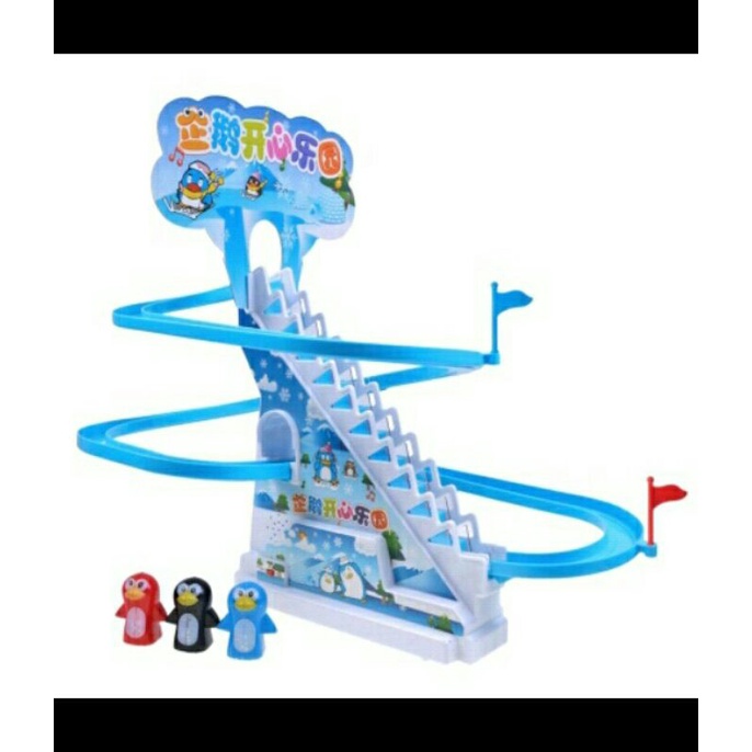Jual MAINAN SLIDE TANGGA SELUNCUR KARAKTER PINGUIN & DUCK | Shopee ...
