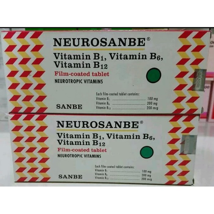 Jual NEUROSANBE VITAMIN NEUROTROPIK SARAF TEPI | Shopee Indonesia