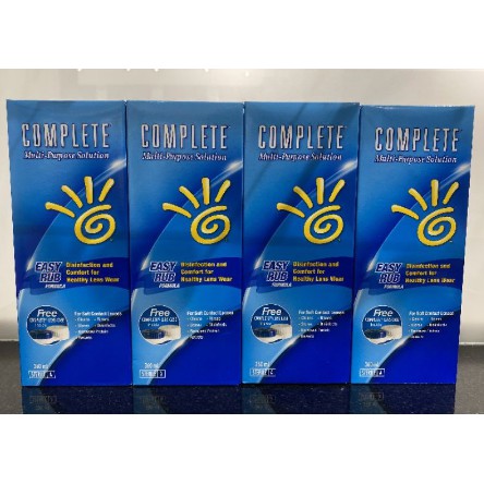 Jual Cairan Softlens Complete Easy Rub 360ml | Shopee Indonesia